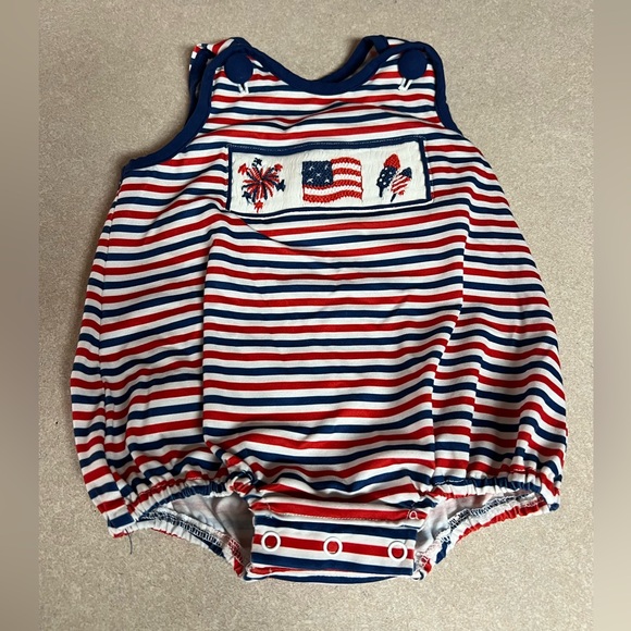 Carolina Smock Co. | Bottoms | Carolina Smock Co Baby 6mo Bubble Outfit ...